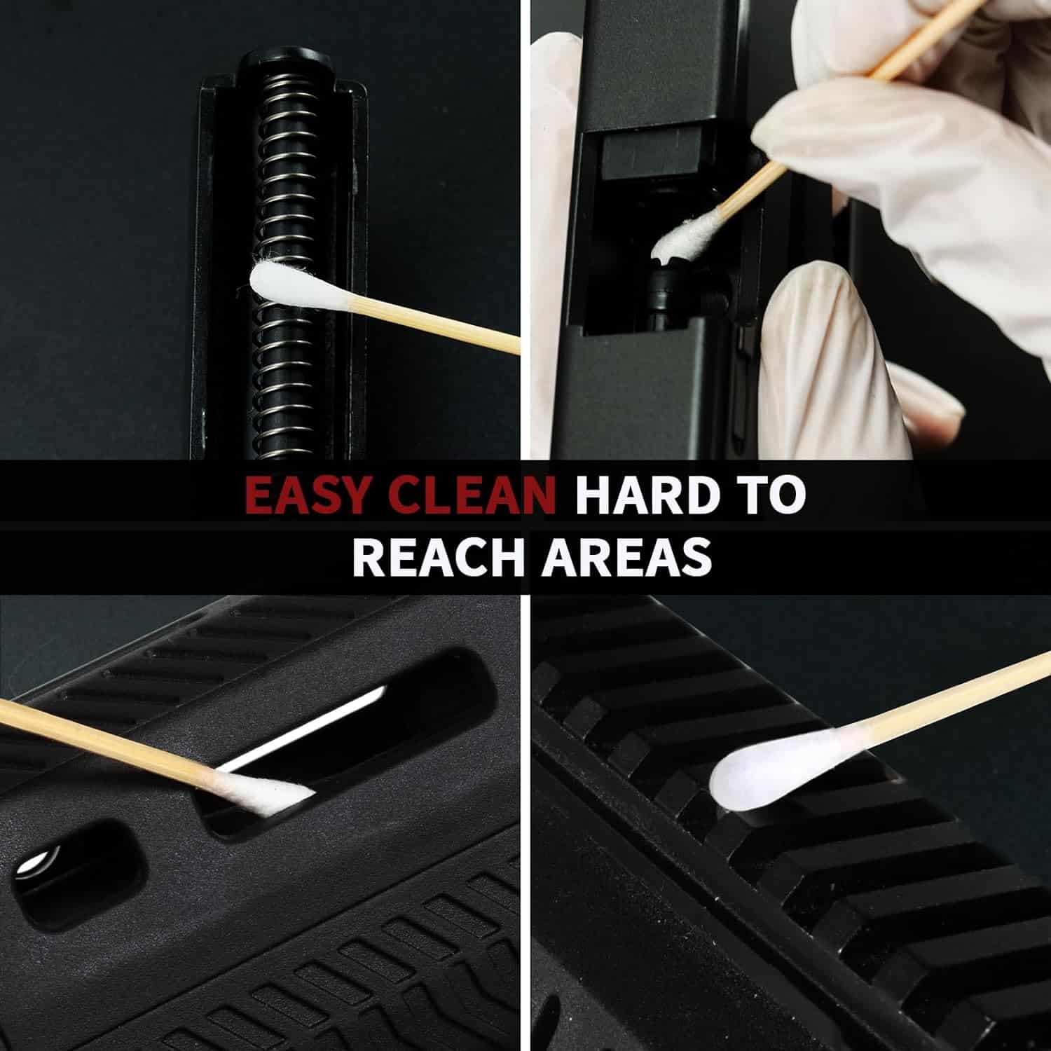 PingMic - Gun Cleaning Patches and Swabs - Concealed Armory